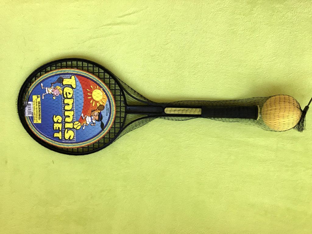 Toy Tennis Racquet Set with Foam Ball – Moriarty Store